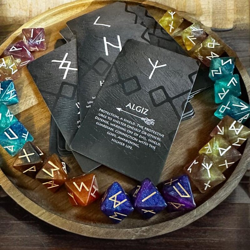 Rune Dice - Etsy