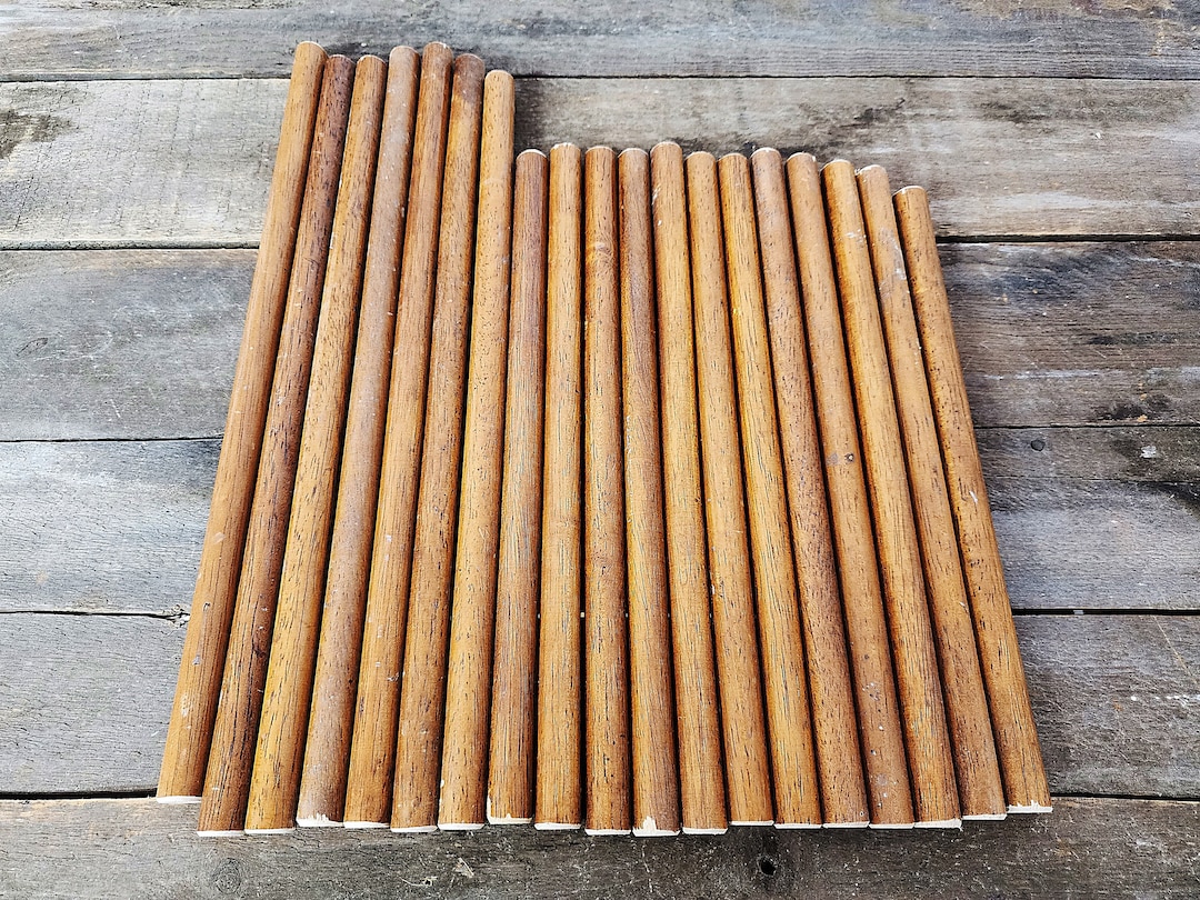 Salvaged Vintage Spindle Pieces 19 Spindles of Mixed Shapes - Etsy