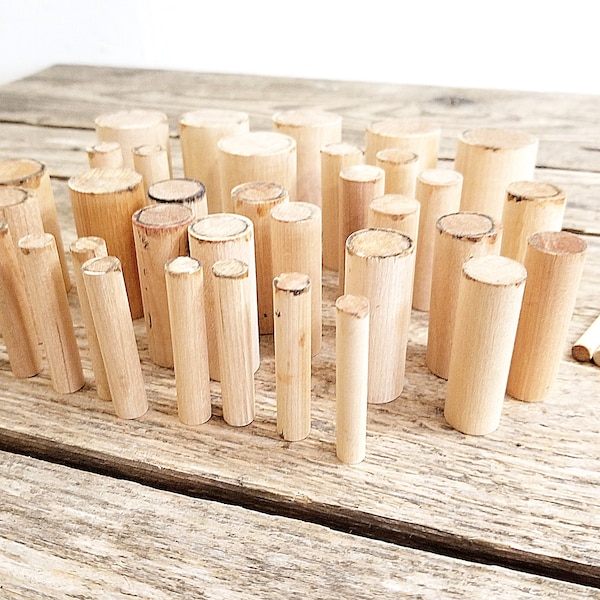 Wood Cylinders - Etsy