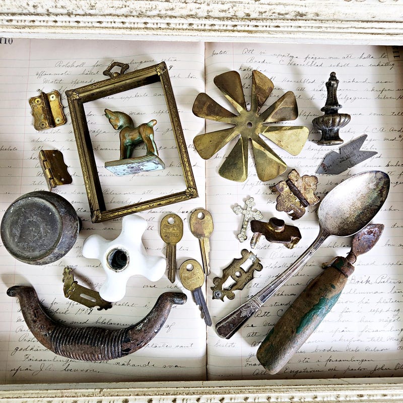 Found Object Art - Etsy