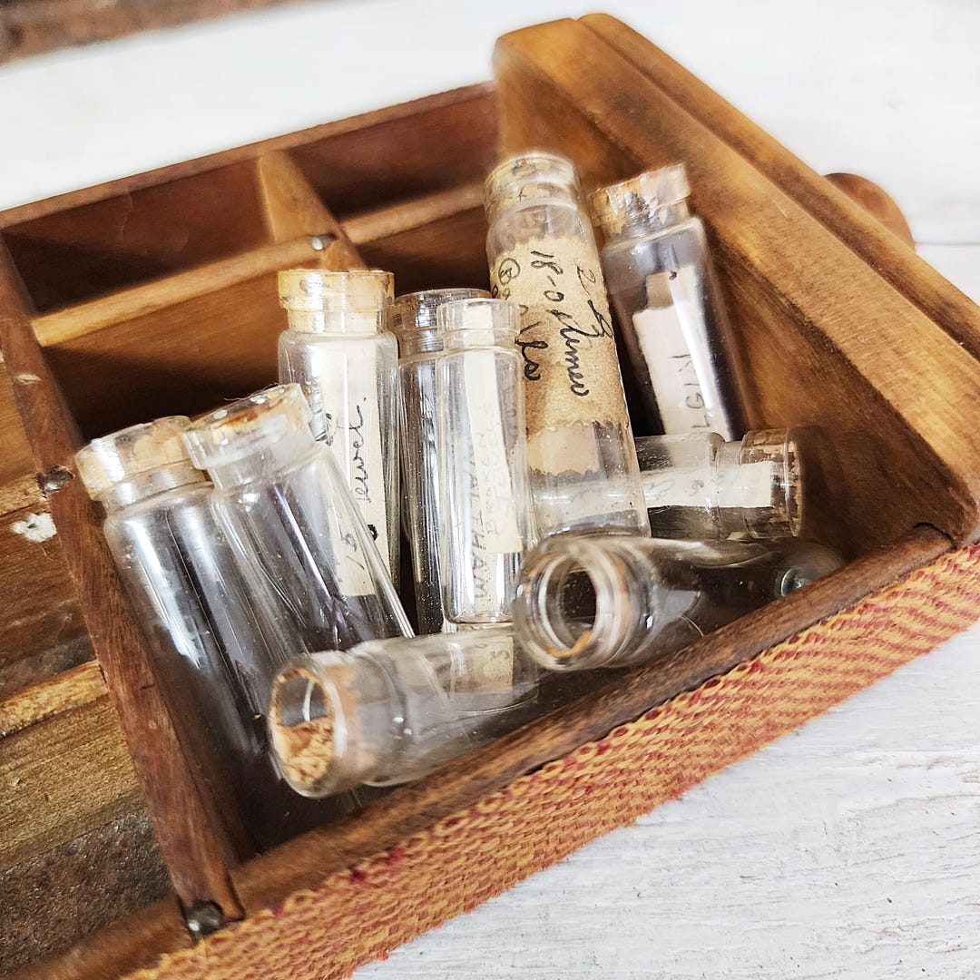 Vintage Glass Watch Vials - Aged Crafting Supplies, Set of 10 - Etsy