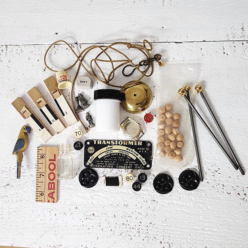 Assemblage Art - Etsy