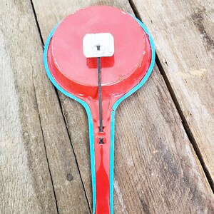 Vintage US Metal Toy Noise Maker, Masquerade Dancers, Metal Clacker ...