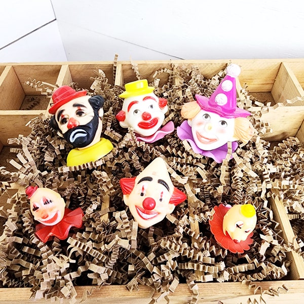 Clown Cake Toppers - Etsy