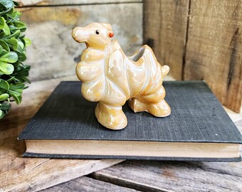 Vintage Camel Ceramic Planter - Etsy