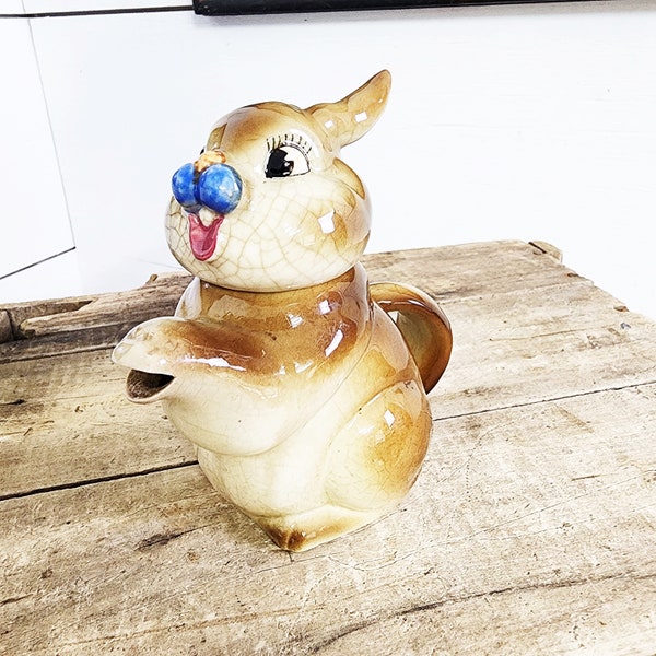 Rabbit Pitcher - Etsy