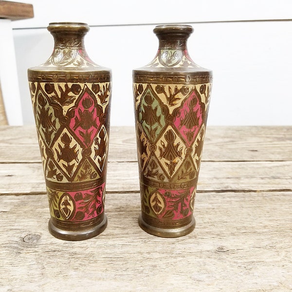 Multi Colored Vase - Etsy