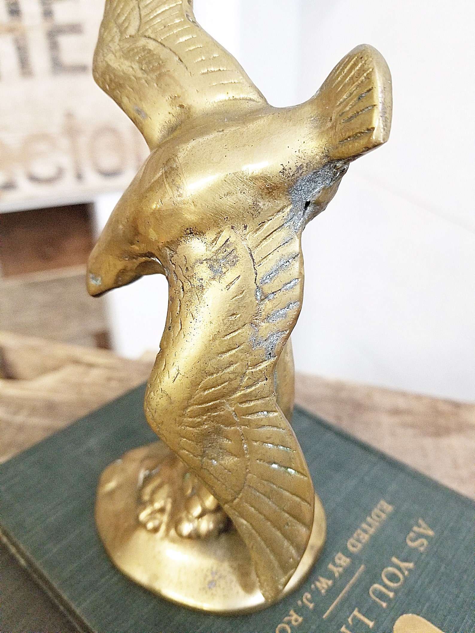 Vintage Brass Bird Brass Wildlife Bird Brass Knick Knack - Etsy