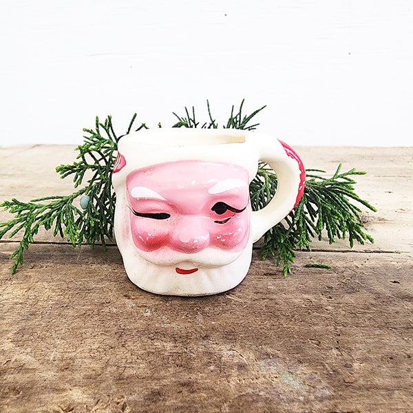 Winking Santa Mugs - Etsy