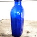 Vintage Phillips Cobalt Blue Bottle, Genuine Phillips Made in USA ...