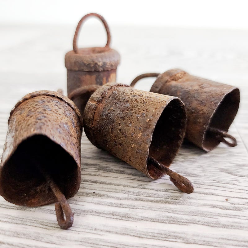 Rusty Bells - Etsy