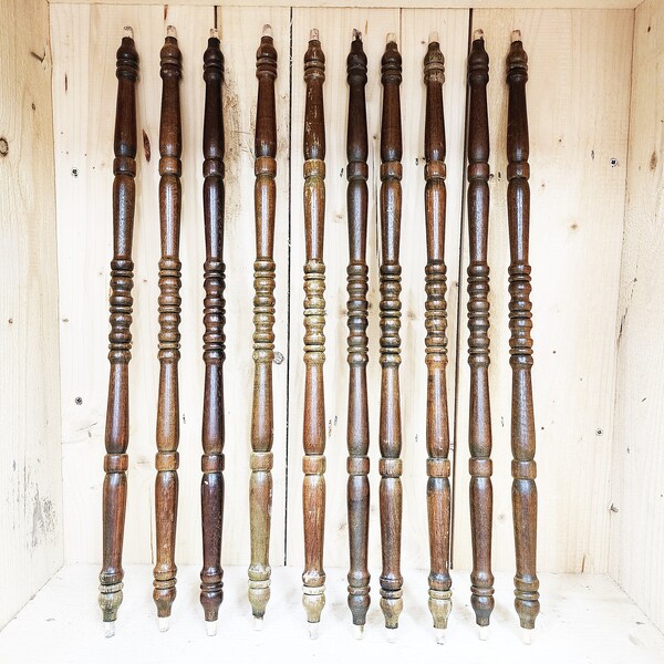 Wood Spindles - Etsy