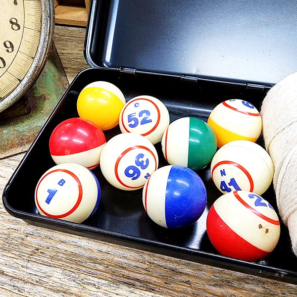 Bingo Balls - Etsy