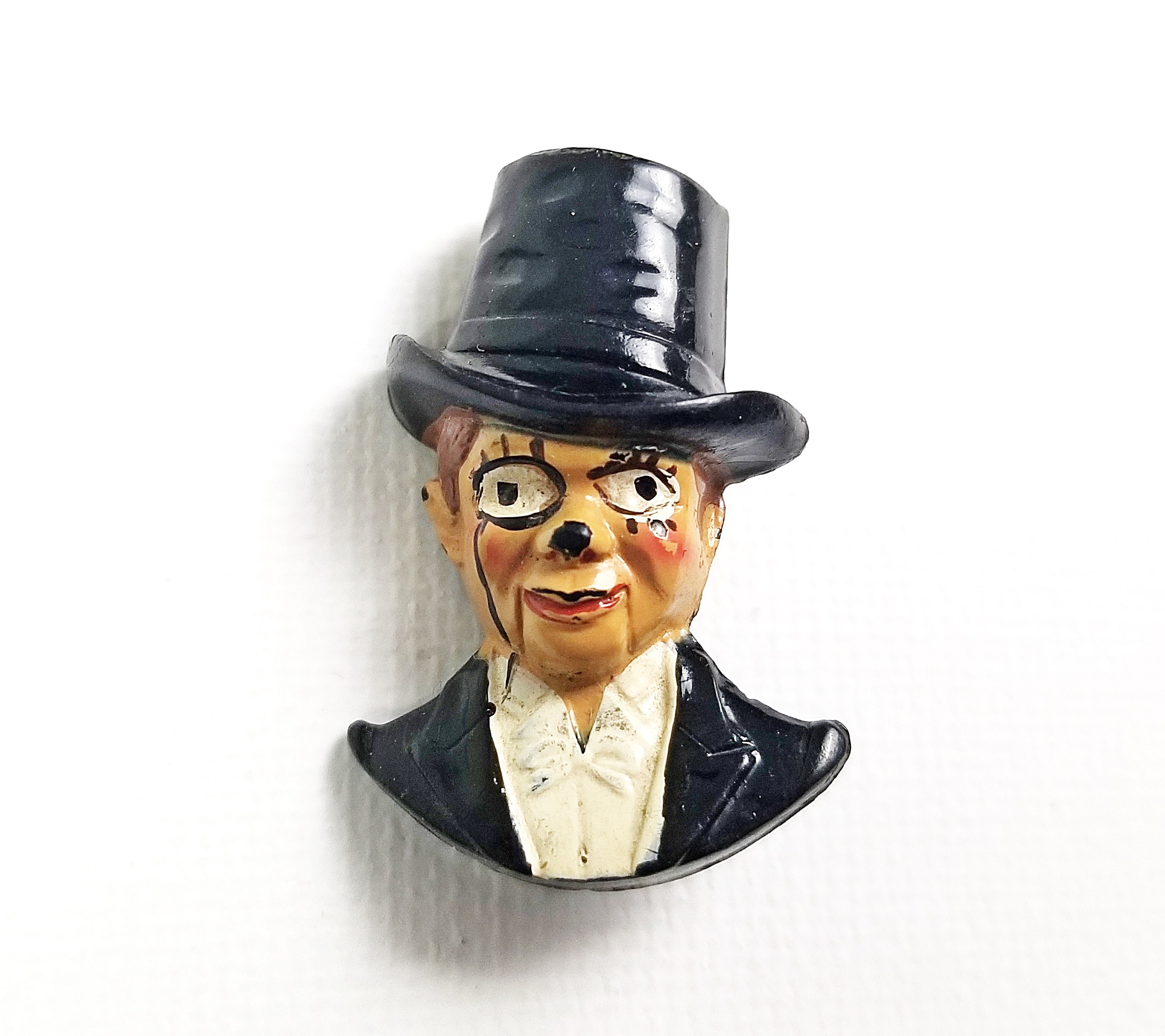 Charlie Mccarthy Lapel Pin Edgar Bergen's Dummy Partner - Etsy