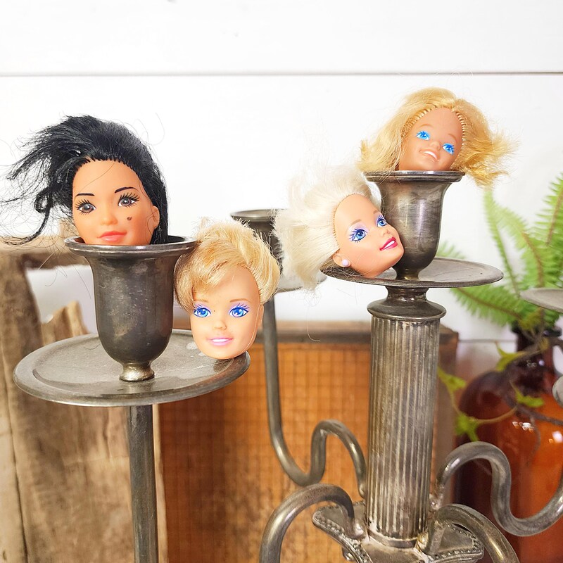 Barbie Doll Head - Etsy