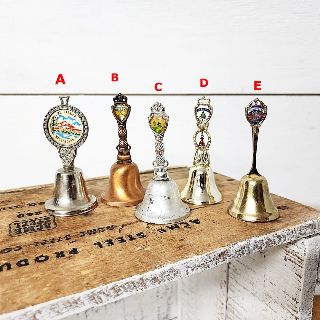 Choice Vintage Souvenir State Bell, Washington, Arizona, New Mexico ...