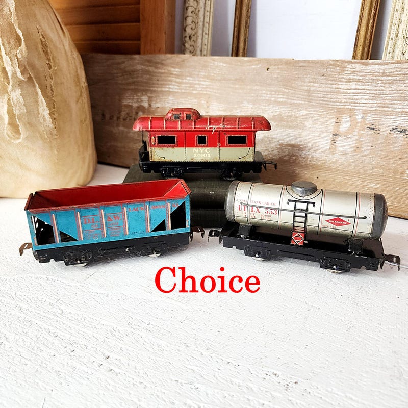 Marx Tin Train Car - Etsy