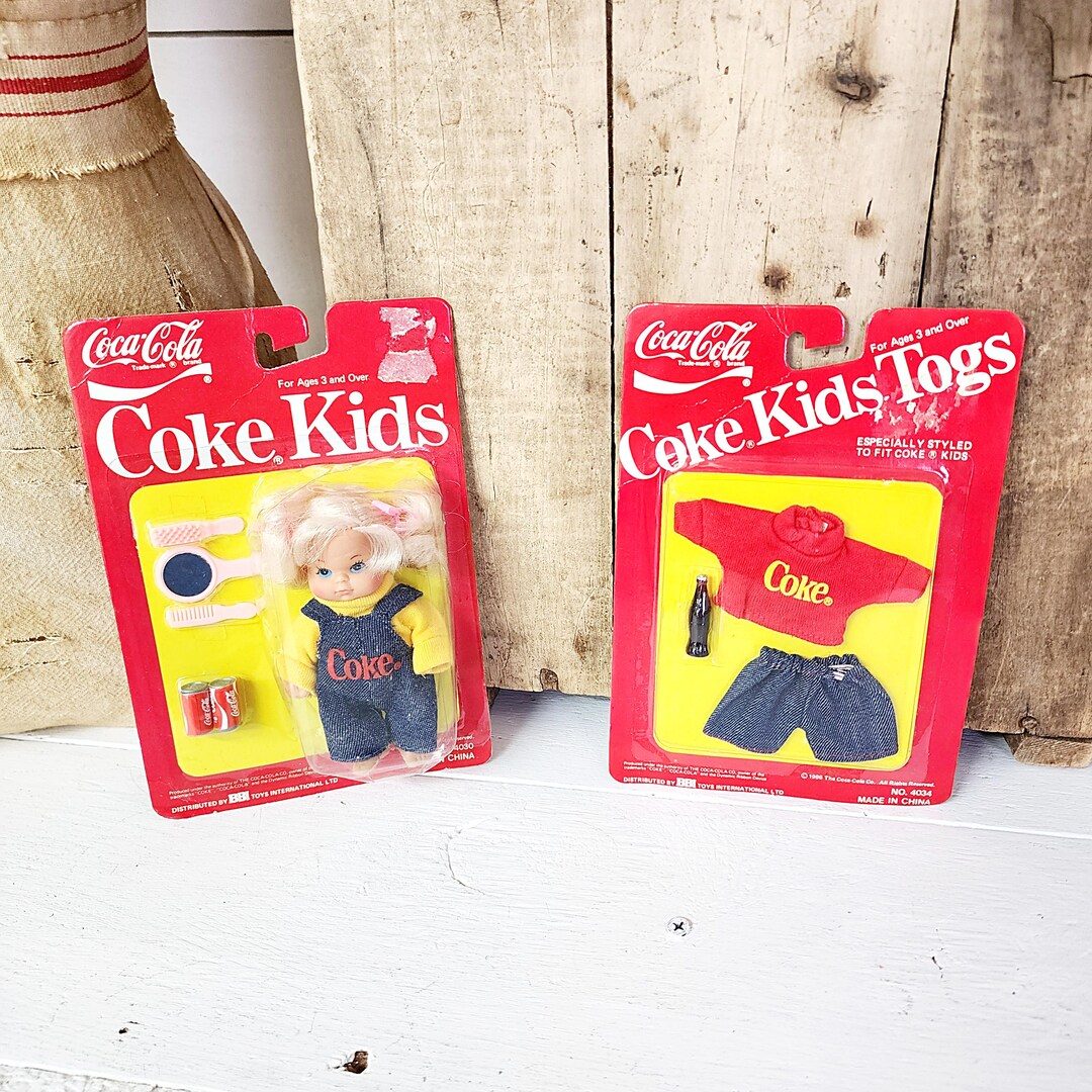 Vintage Coke Kids Doll or Outfit: 1986 New Old Stock Collectible - Etsy