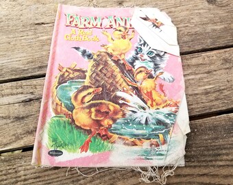 Vintage Cloth Book - Etsy
