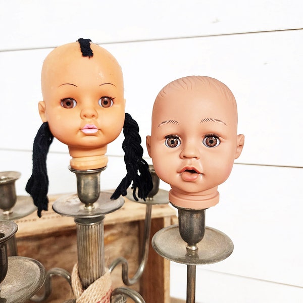 Rubber Doll Head - Etsy
