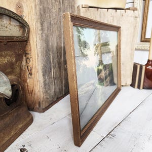 Vintage Framed Scenery Print With Glass Front, Dated 1912, Vintage ...