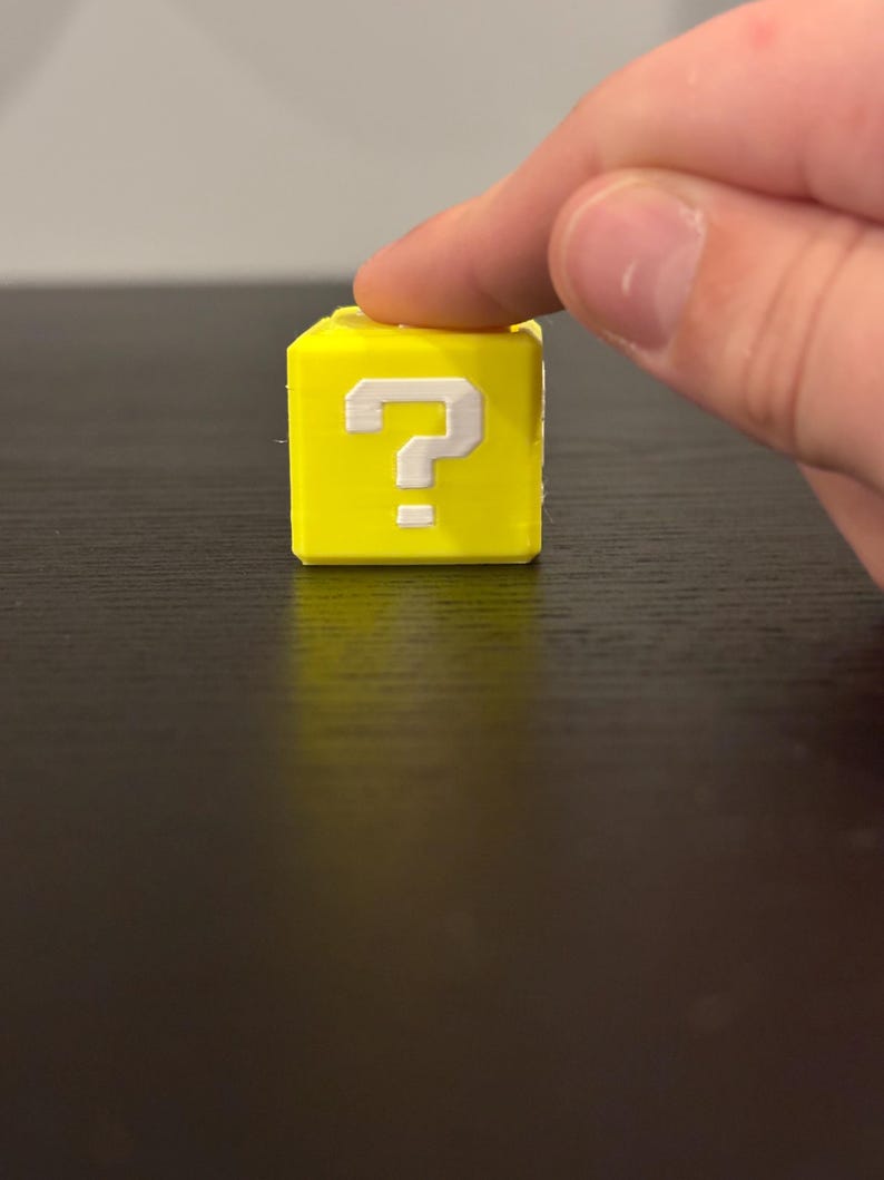 Super Mario Lucky Block Fidget Clicker - Etsy