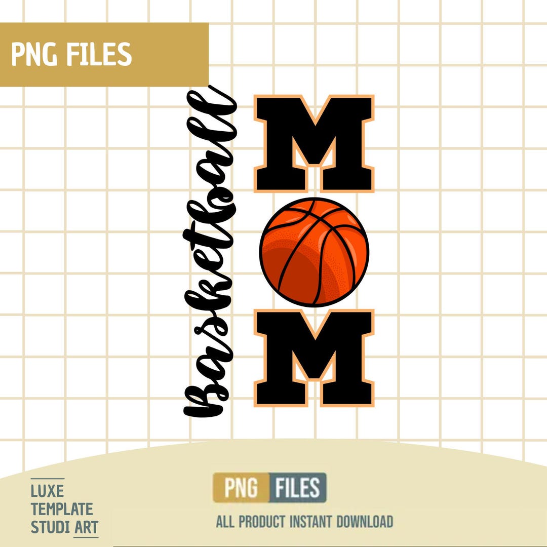 Basketball Mom Vertical Design PNG for Shirt Hoodie and Apparel ...