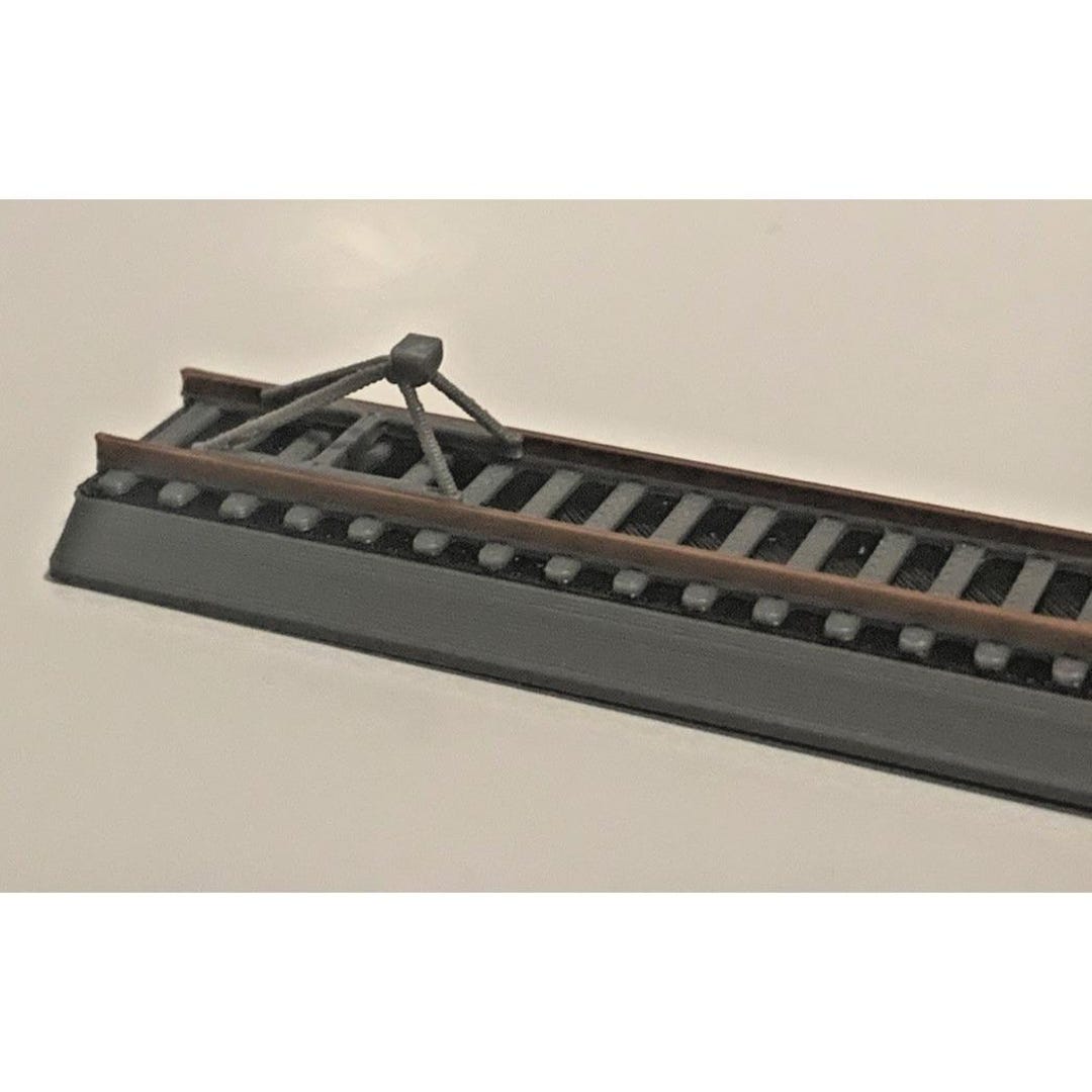 N Scale Railroad Buffer Stops – Track End Bumpers Set of 8 – Model ...