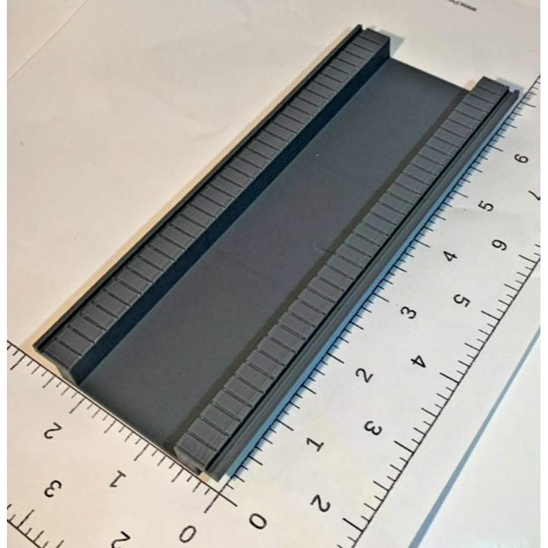 HO Scale Modular Truss Arch Bridge – Model Railroad Adjustable 1:87 ...