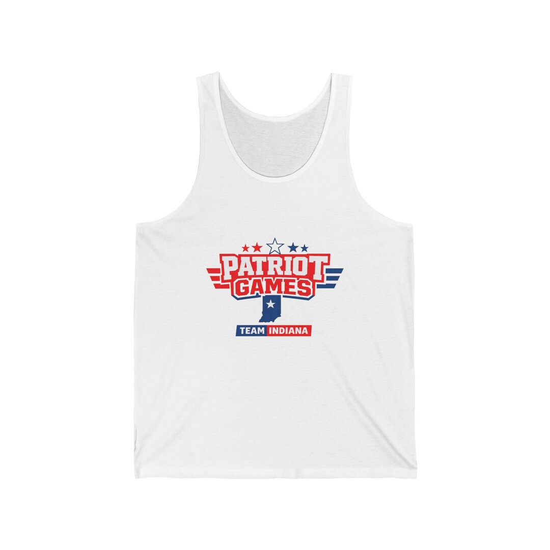 Indiana Pride Tank | Patriot Games Athletic Jersey - Etsy