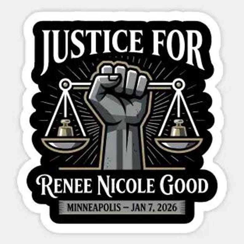 Renee Nicole Good Sticker/magnet, Justice for Renee, NO ICE, Anti Ice ...