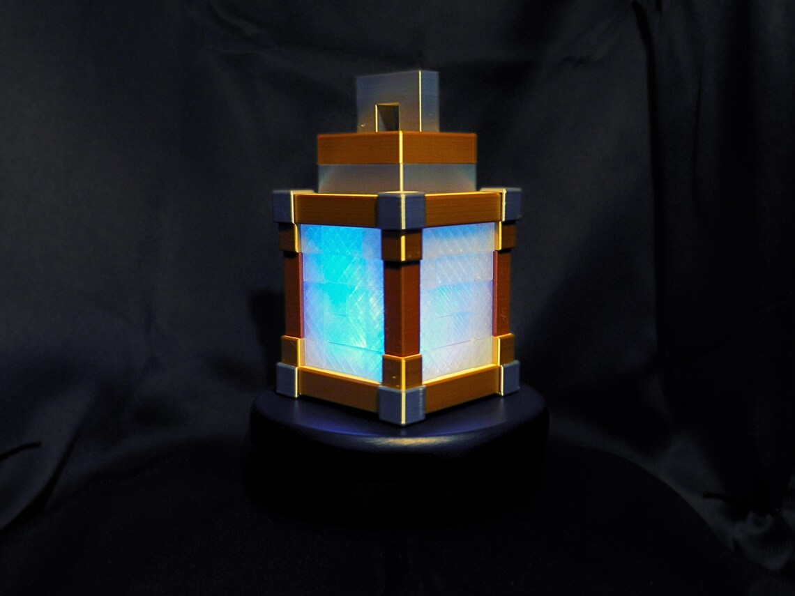 Minecraft-style Pixel Lantern - Etsy