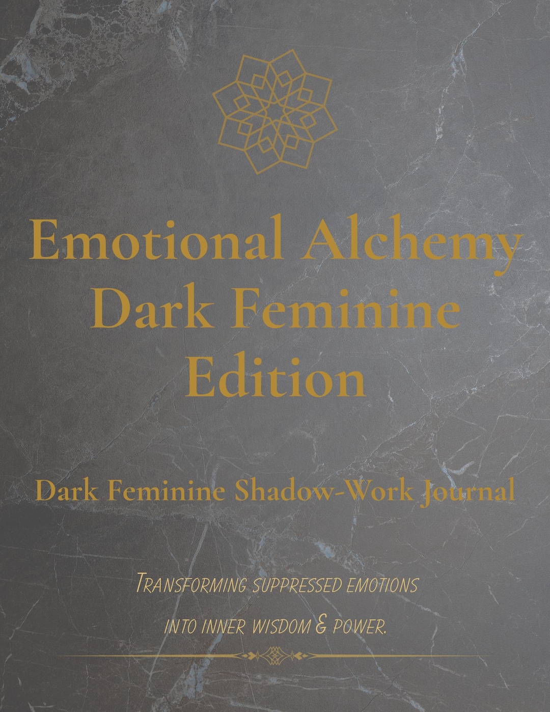 Dark Feminine Shadow-work Journal | Emotional Alchemy Printable ...