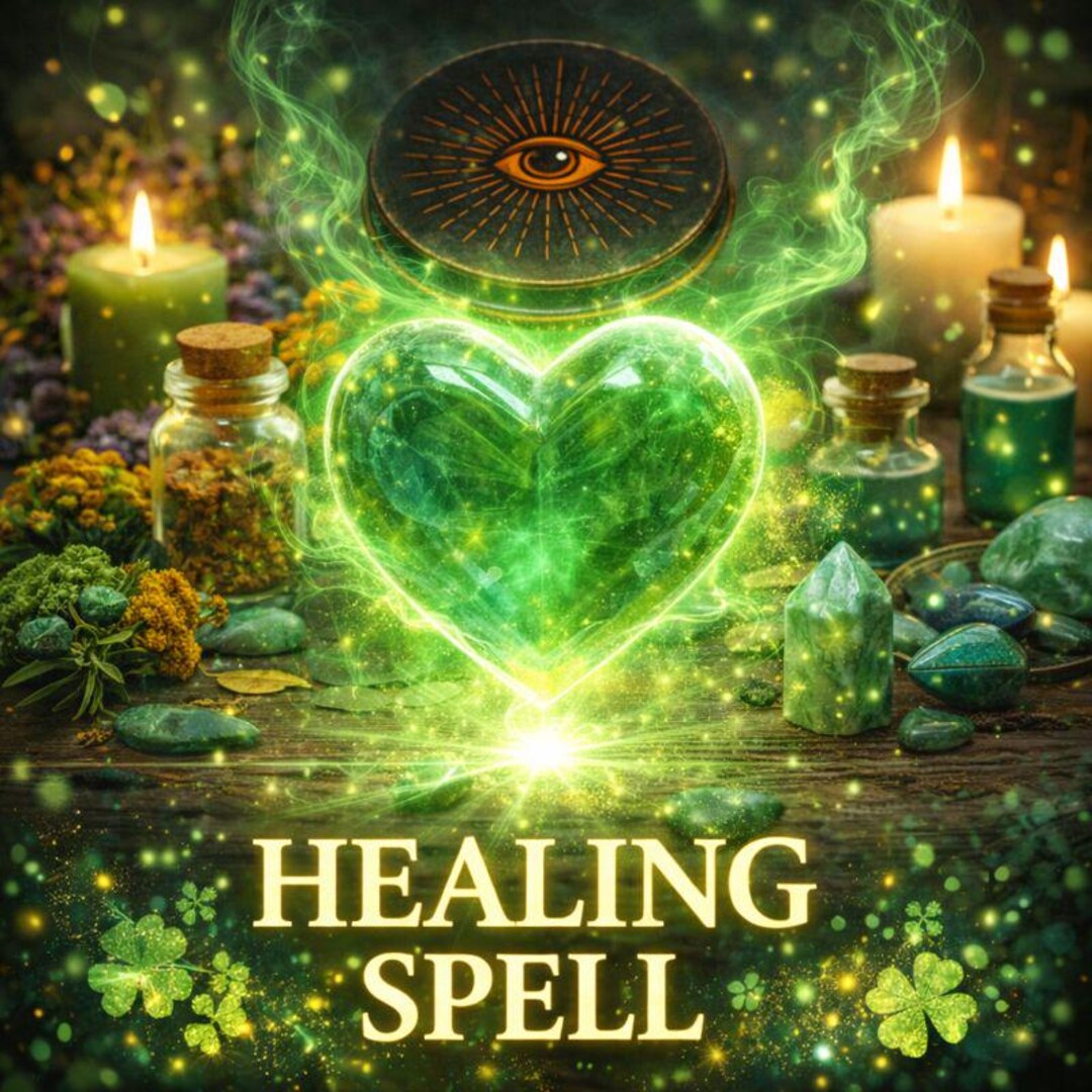 Healing Spell — Ash Renewal Ritual for Heart & Soul Recovery - Etsy