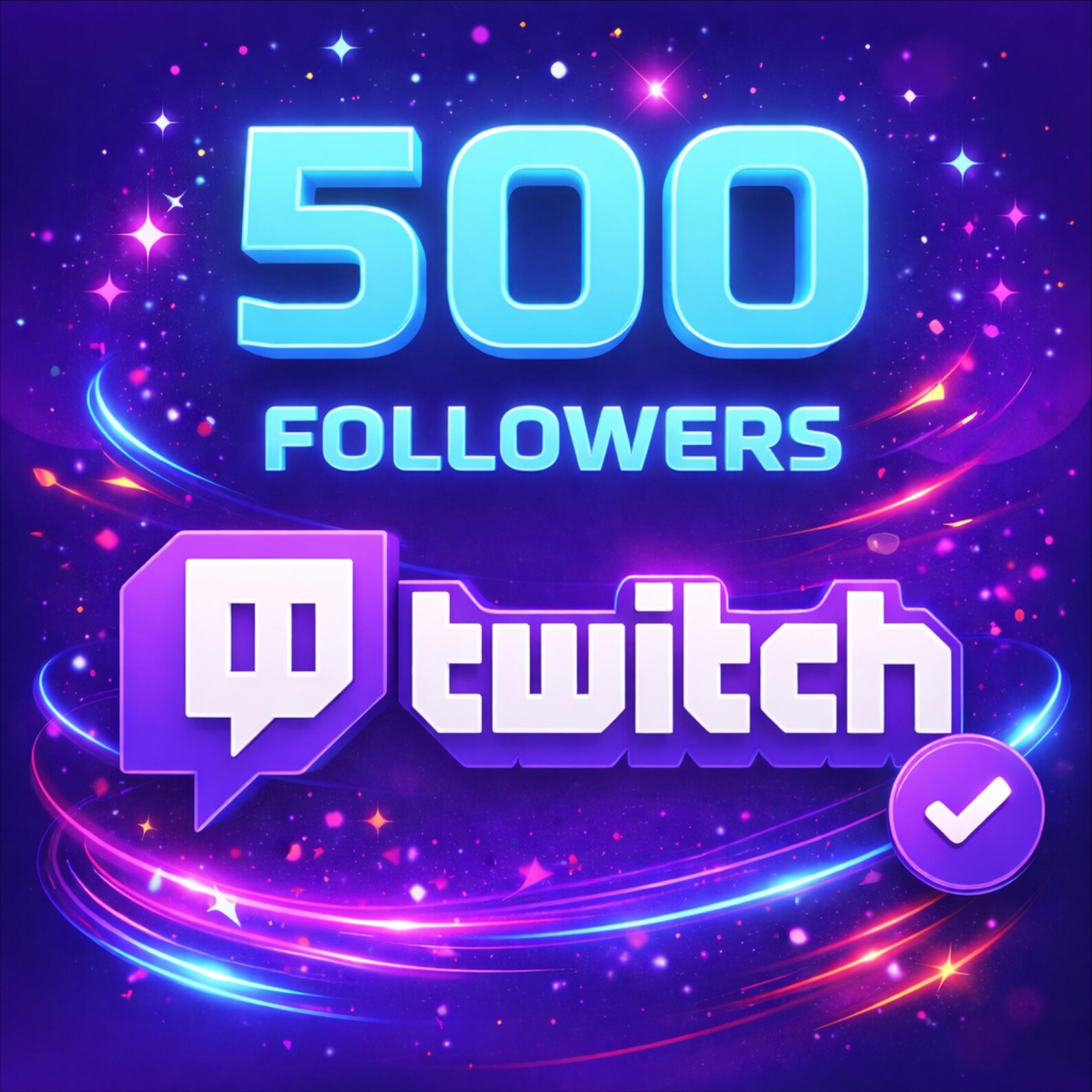 500+ Twitch Followers | Grow Your Twitch Channel | Twitch Promotion ...
