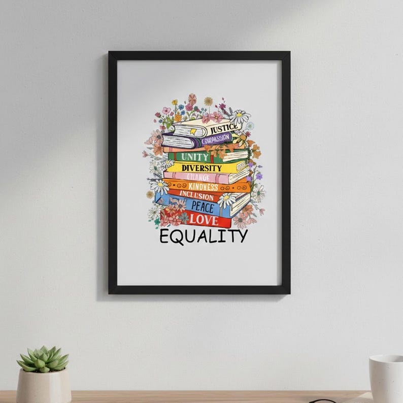 Big Fan of Human Rights PNG Bundle, Equality Social Justice Art ...