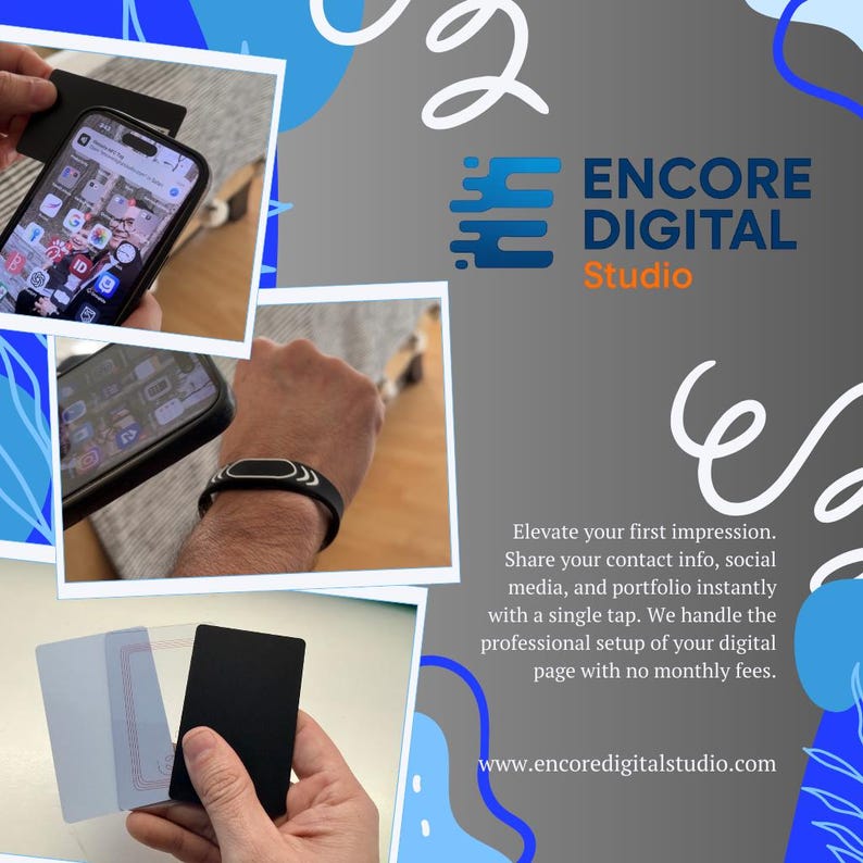 Custom NFC Smart Business Card & Digital Landing Page Setup | No ...