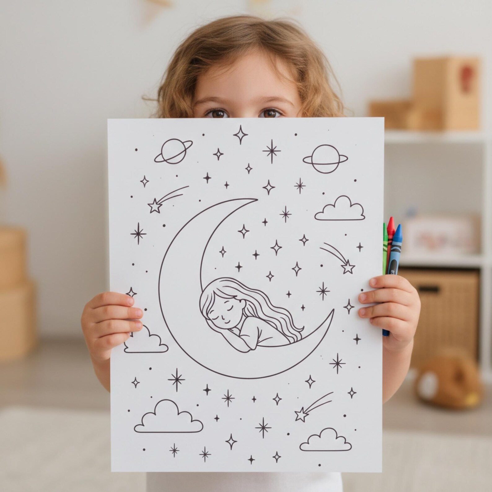 45+ Aesthetic Coloring Pages, Cozy Fantasy Room Page, Cute Whimsical ...