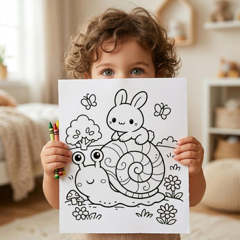 40+ Magical Spring Forest Coloring Pages, Woodland Animals, Enchanted ...