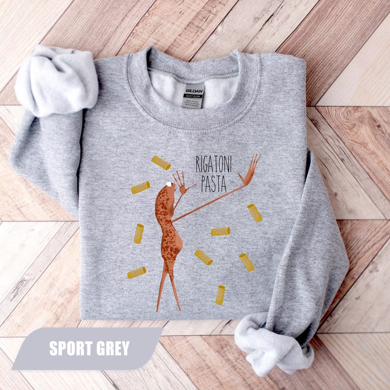 Marcus the Worm Rigatoni Pasta Sweatshirt, Im Looking for Jimbo James ...