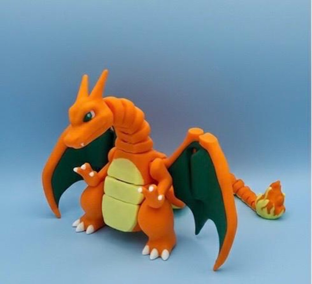 Charizard Articulated Figure - Pokémon - Etsy