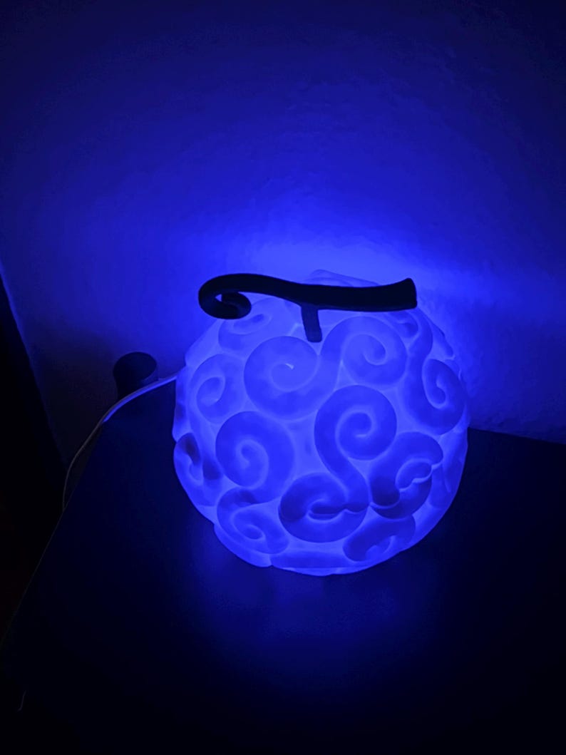 One Piece Devil Fruit LED - Gomu Gomu No Mi / Gum-gum Fruit - 3D ...