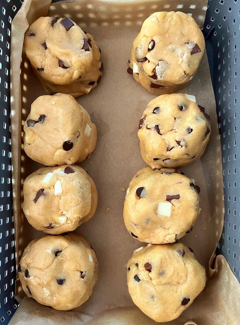 New York Style Chocolate Chunk Cookies | Dicke Brown Butter Cookies - Etsy