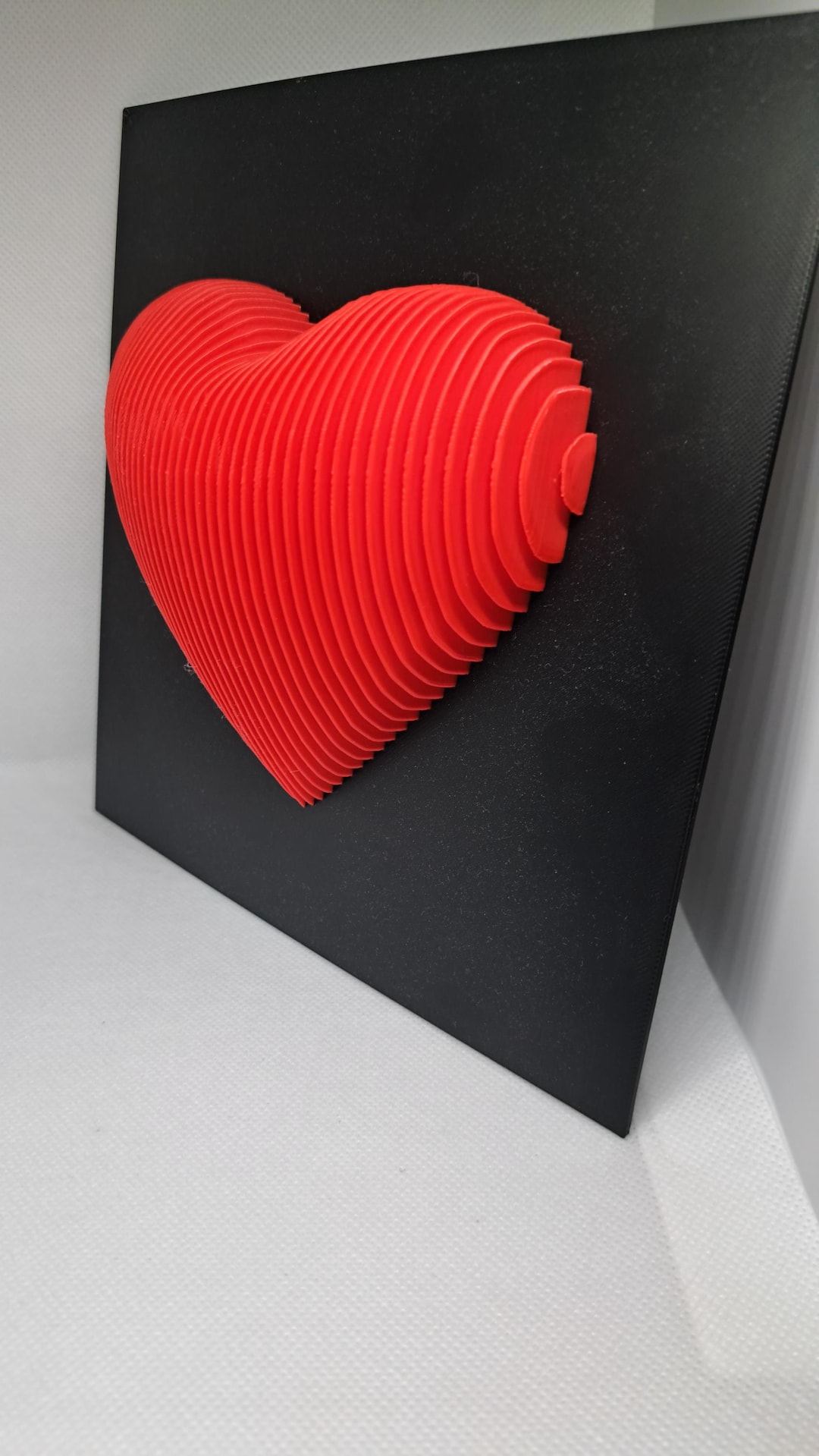3D Kinetic Heart Wall Art | Modern Optical Illusion Sculpture - Etsy