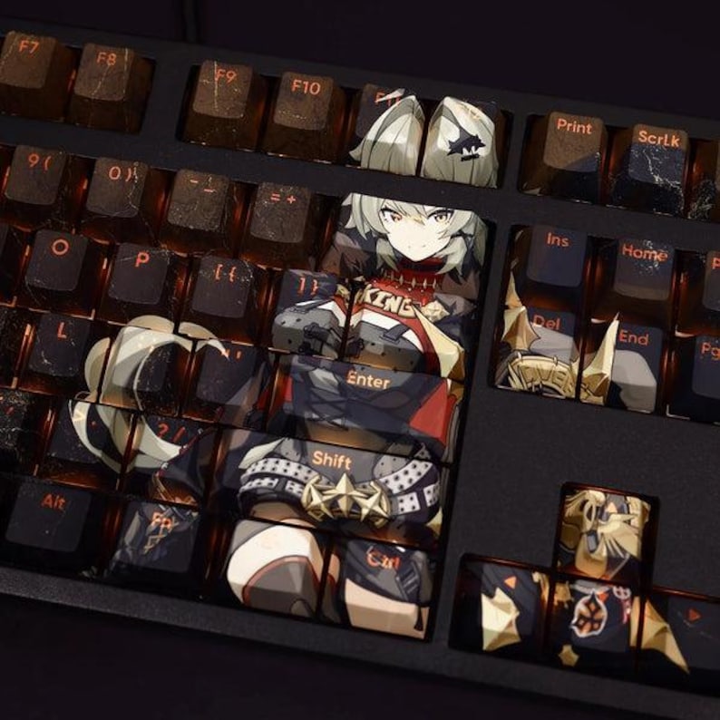 Zenless Zone Zero - Caesar King Keycap Set – PBT Cherry MX Keycaps ...