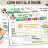 ABC Bakers Girl Scout Cookie Booth Sales Tracker 2026 Template ...
