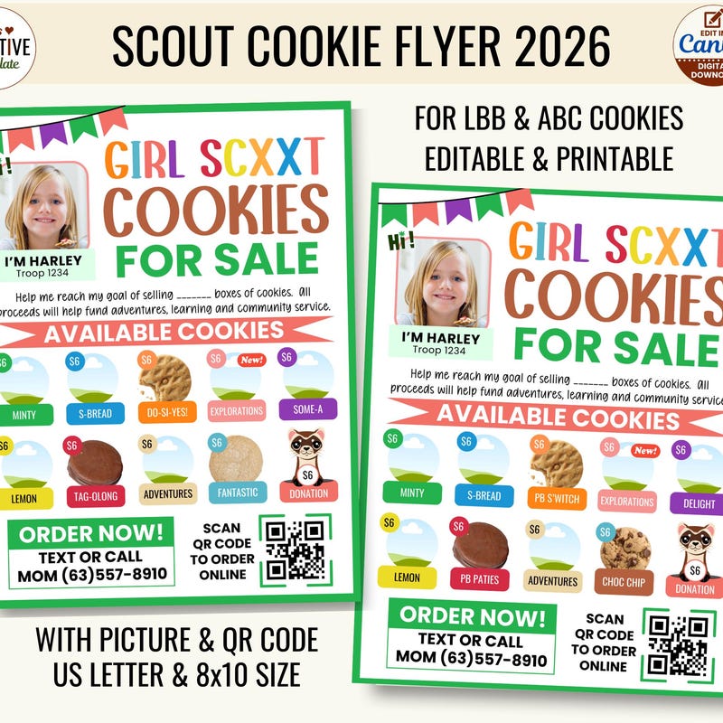 2026 Cookie Flyer - Etsy