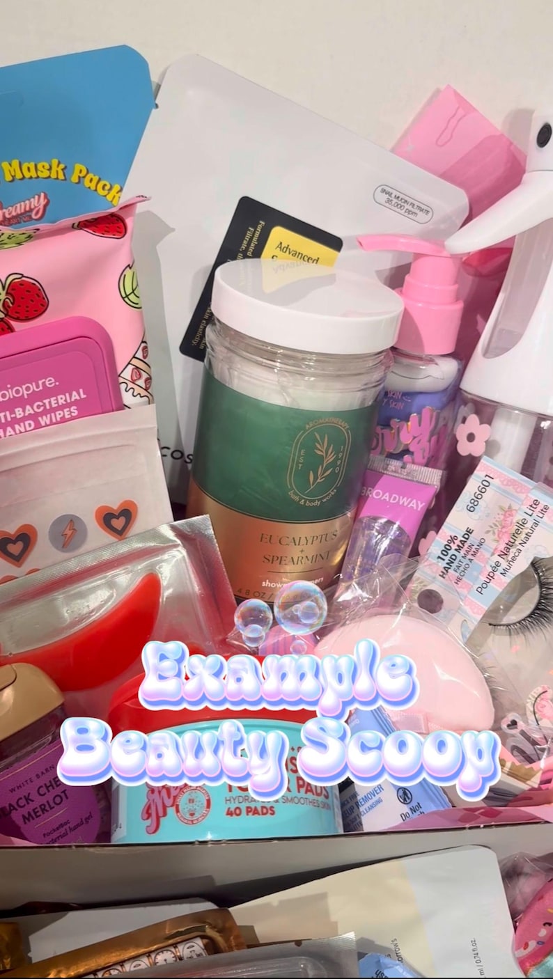 Beauty Scoops / Beauty Blind Box / Self Care Scoops / Mystery Beauty ...