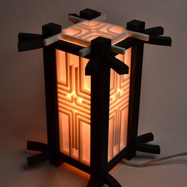 Shoji Lamp - Etsy