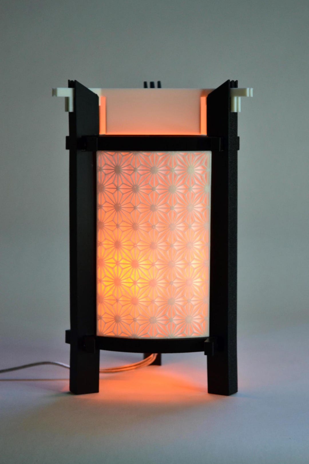 Japanese Triangle Shoji Lamp: New Fresh Look - Etsy